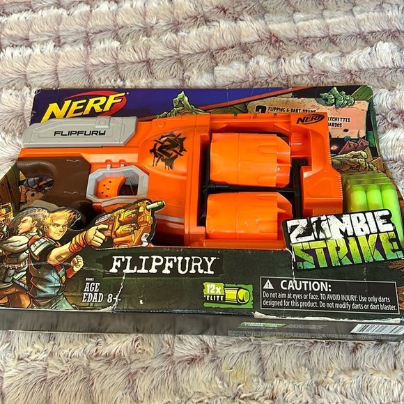 Nerf | Toys | Nerf Zombie Strike Flipfury | Poshmark